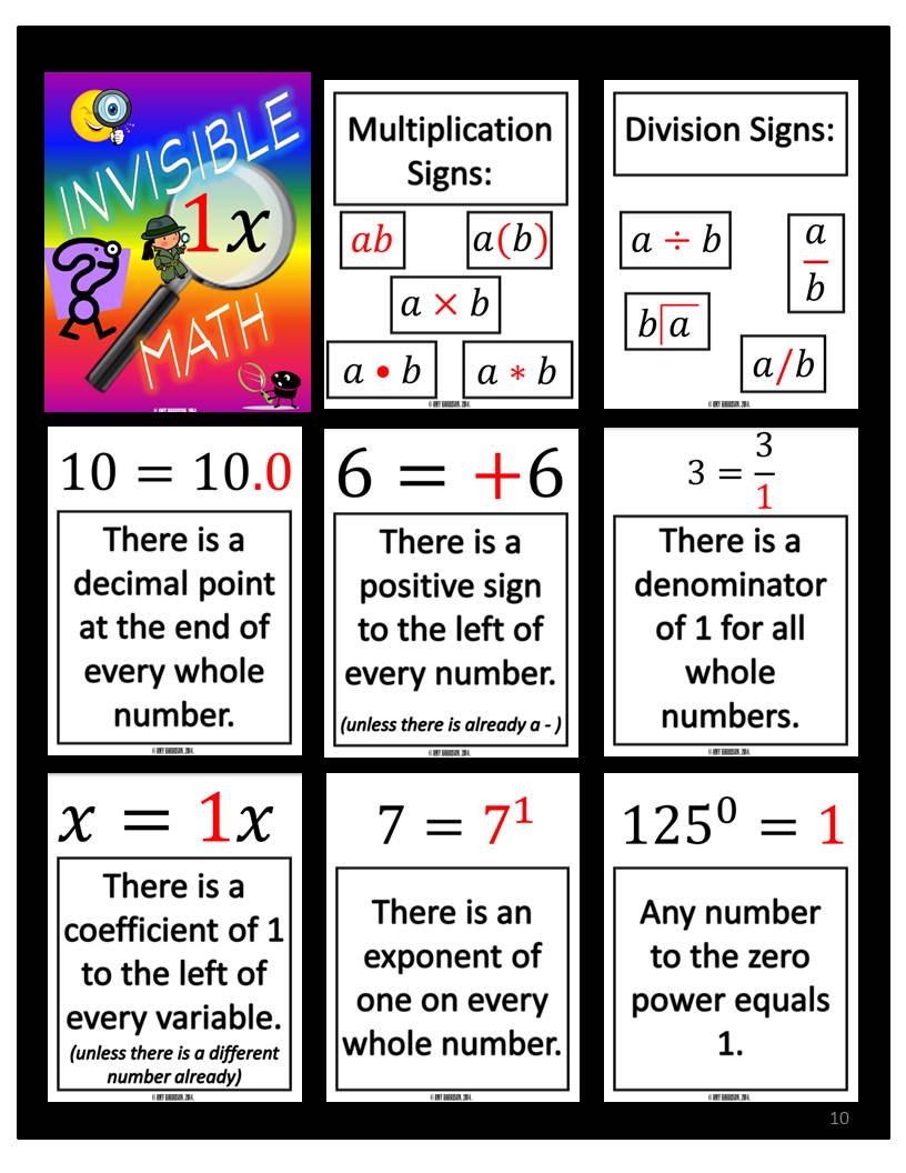 My Math Resources - InvisibleMath_AmyHarrison