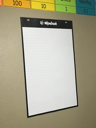 My Math Resources - wipebook sidebar image