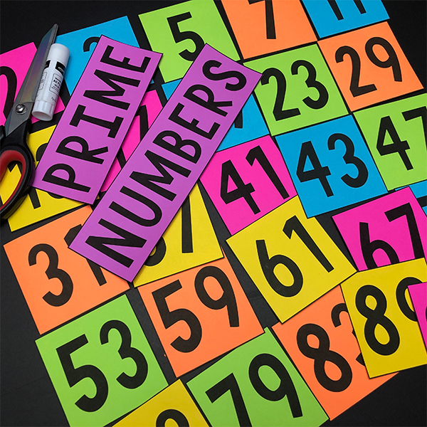 My Math Resources - FREE Prime Numbers Bulletin Board Poster