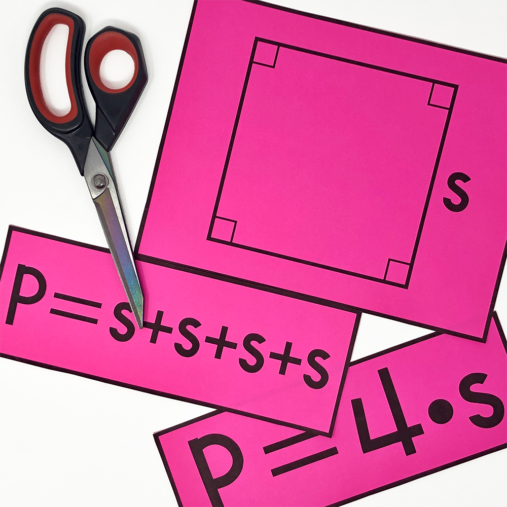 My Math Resources - Area and Perimeter of Polygons Posters
