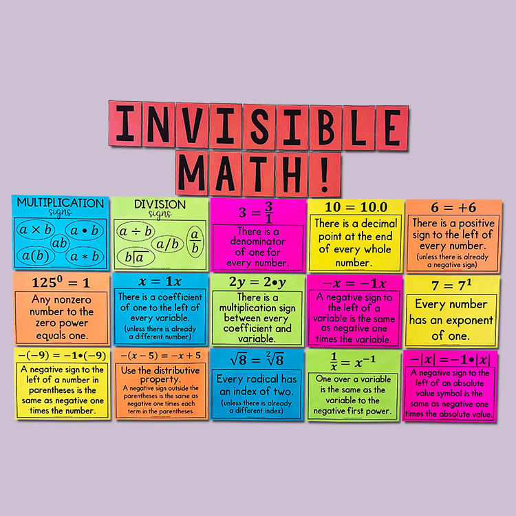 My Math Resources - Invisible Math