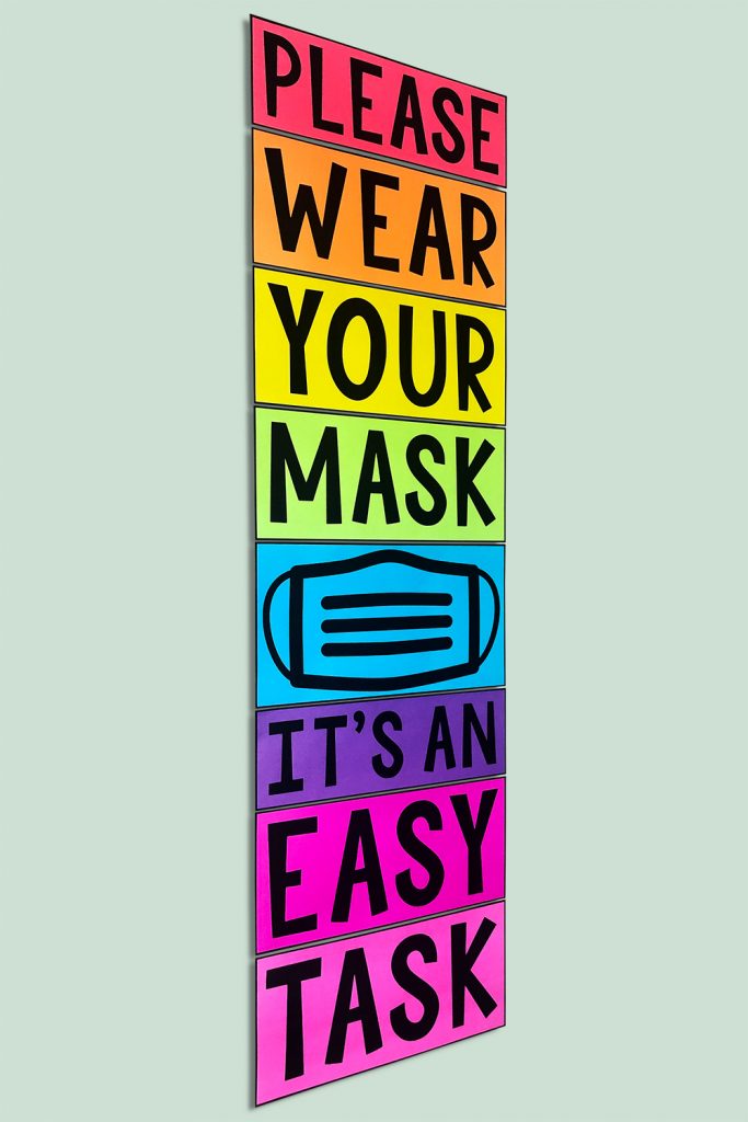 My Math Resources - Wear Your Mask Classroom Poster