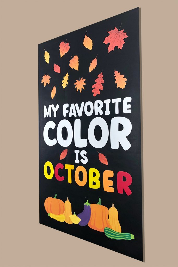 My Math Resources - October Door Decorations
