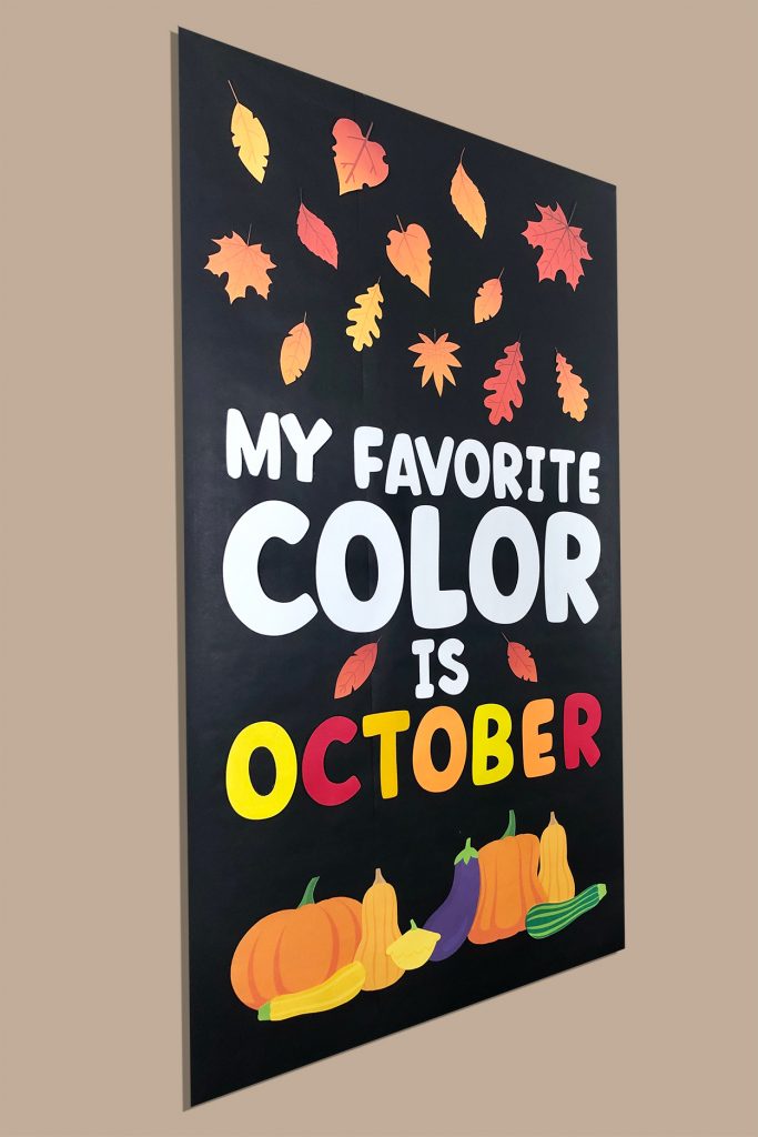 My Math Resources - October Door Decorations