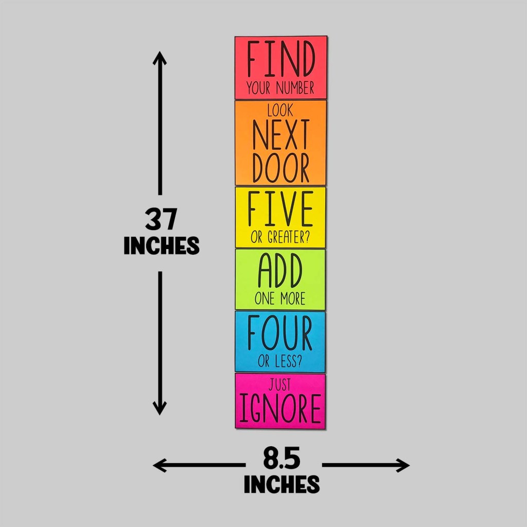 My Math Resources - Rounding Rhyme Poster – Math Classroom Decor
