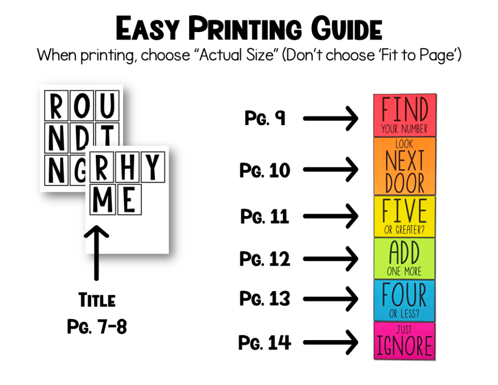 My Math Resources - Rounding Rhyme Poster – Math Classroom Decor